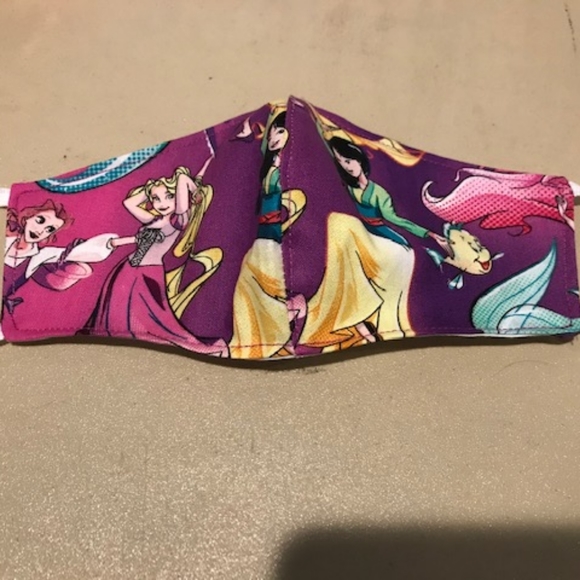 Accessories | Handmade Disney Princesses Face Mask | Poshmark